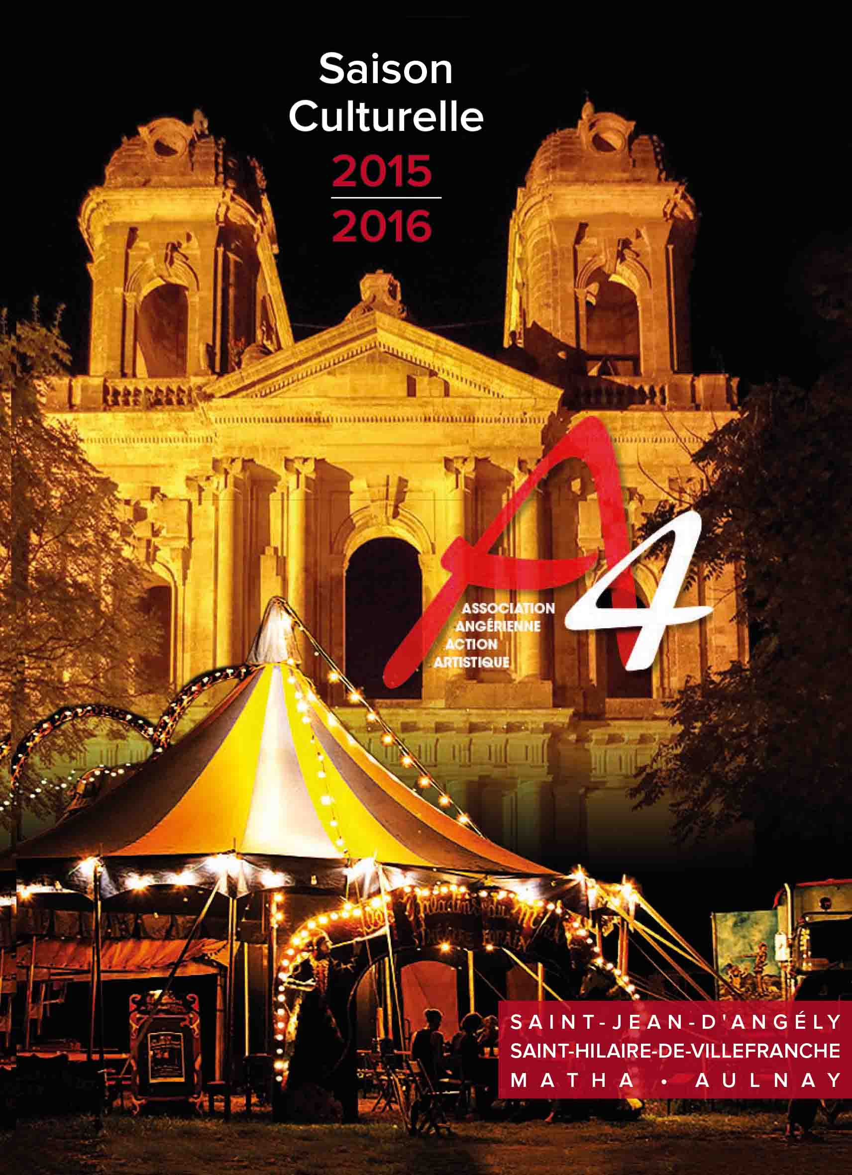 Saison 2015-2016 – A4 Spectacle Vivant